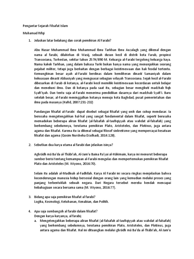 Muhamad Rifqi-AL FARABI | PDF