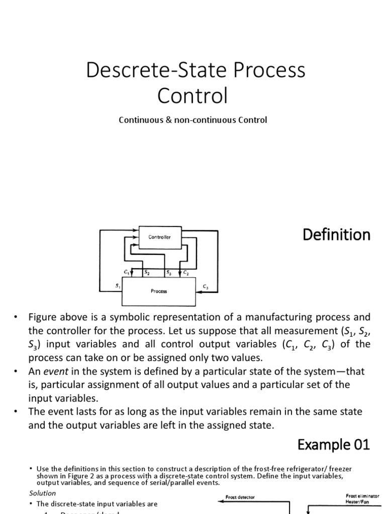 Descrete-State Process Control - 2020 | PDF | Valve | Refrigerator
