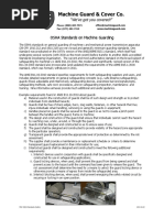Machine Guarding Safety Standards | PDF | Machines | Safety