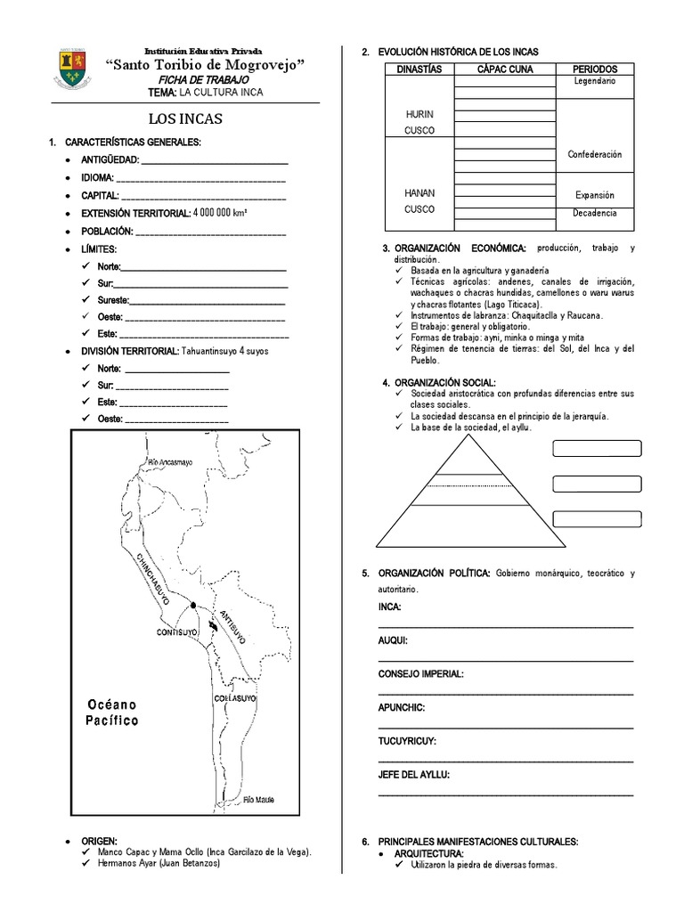 Practica-Calificada Los Incas | PDF | Imperio Inca | Pueblos Indígenas ...