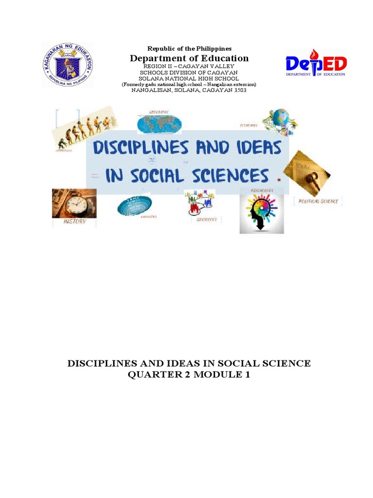 DISS Q2 M1 Module Self Made | PDF | Reinforcement | Deviance (Sociology)