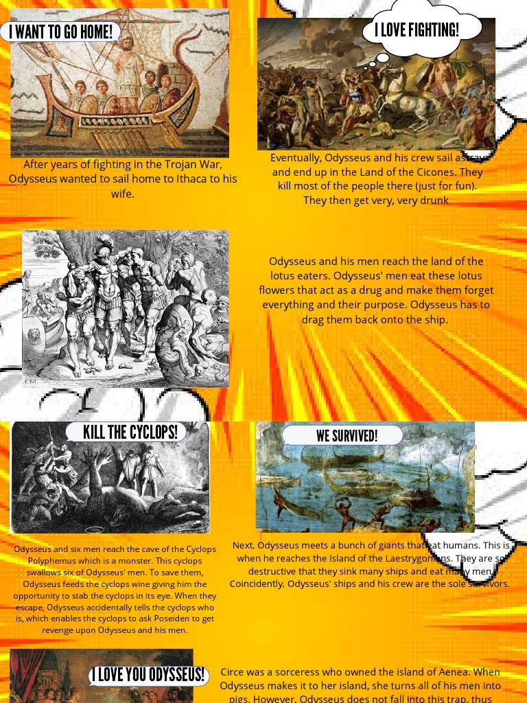 Odysseus Comic | PDF | Odysseus | Homer