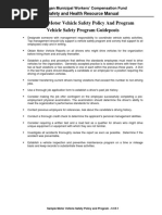 Sample Car Policy | PDF | Fuel Economy In Automobiles | Car