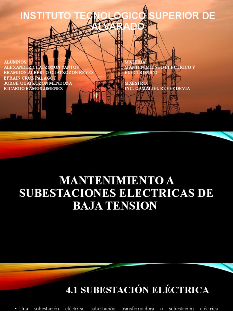 Subestaciones Electricas | PDF | Subestacion electrica | Transformador
