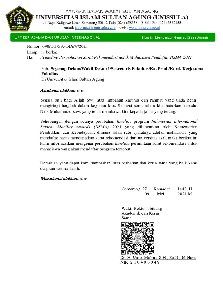 Timeline IISMA 2021 Fix | PDF