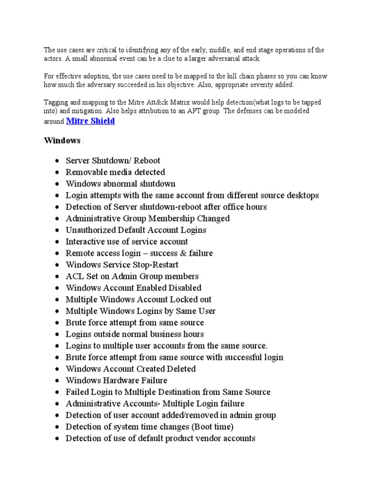 The Use Cases Are Critical To Identifying Any of The Early | Download Free PDF | Malware | Proxy ...