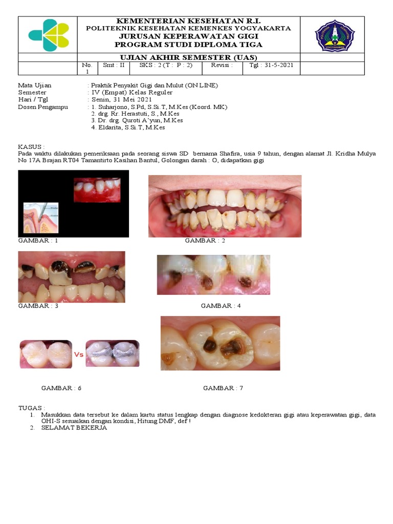 REKAM MEDIS Penyakit Gigi Dan Mulut | PDF