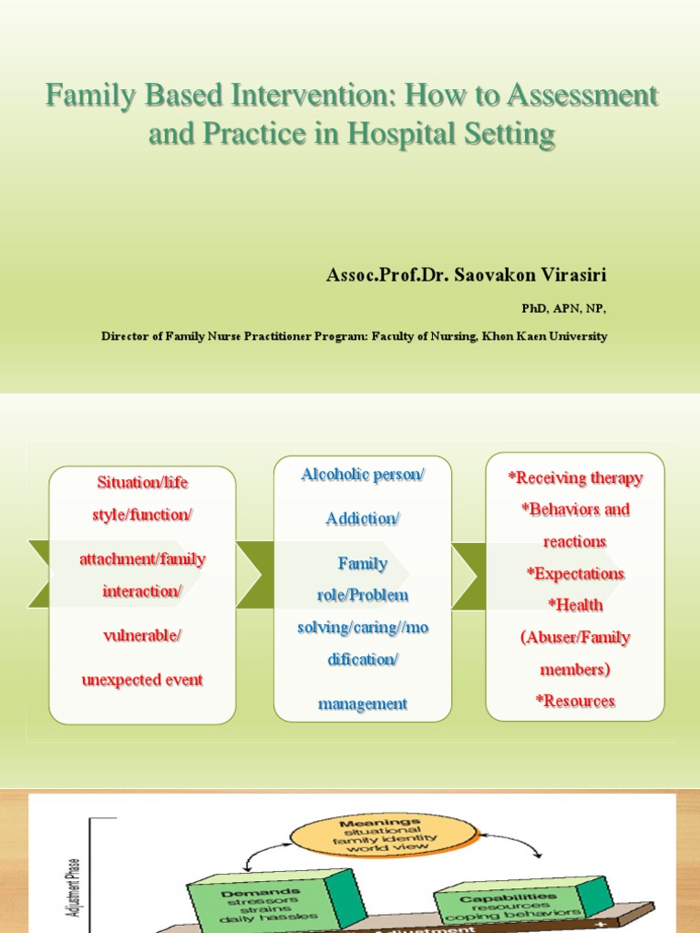 Family Assessment and Intervention For High Risk Group | PDF ...