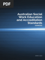 AASW Practice Standards Guide | PDF | Social Work | Reflective Practice