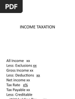Tax Cheat Sheet | PDF | Tax Deduction | Taxes