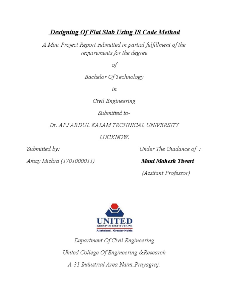 Design of Slabs | PDF | Strength Of Materials | Stress (Mechanics)