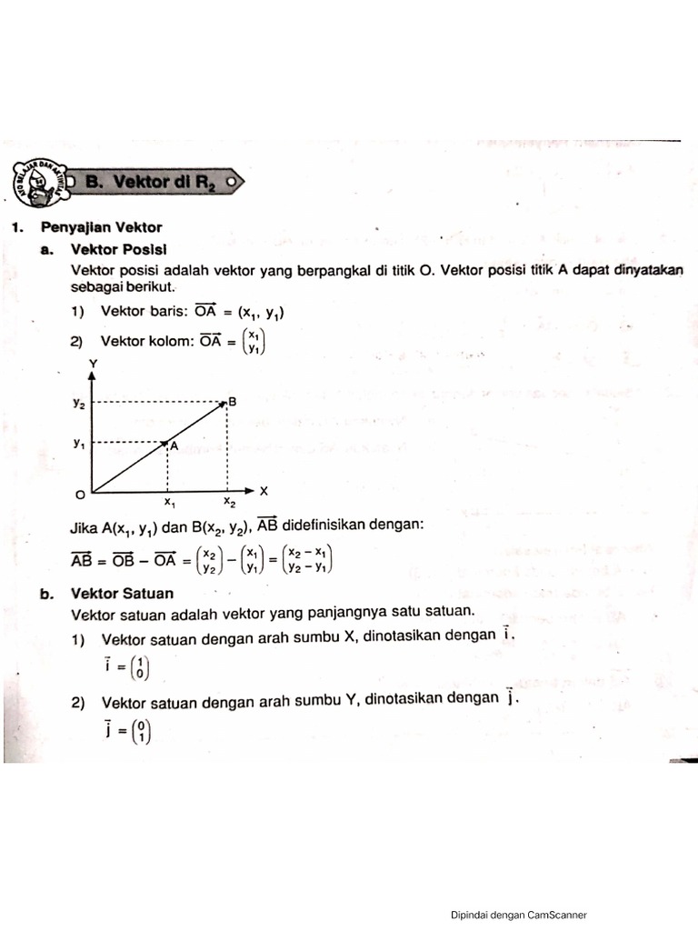 Vektor Di R2 Dan R3 Beserta Operasinya | PDF