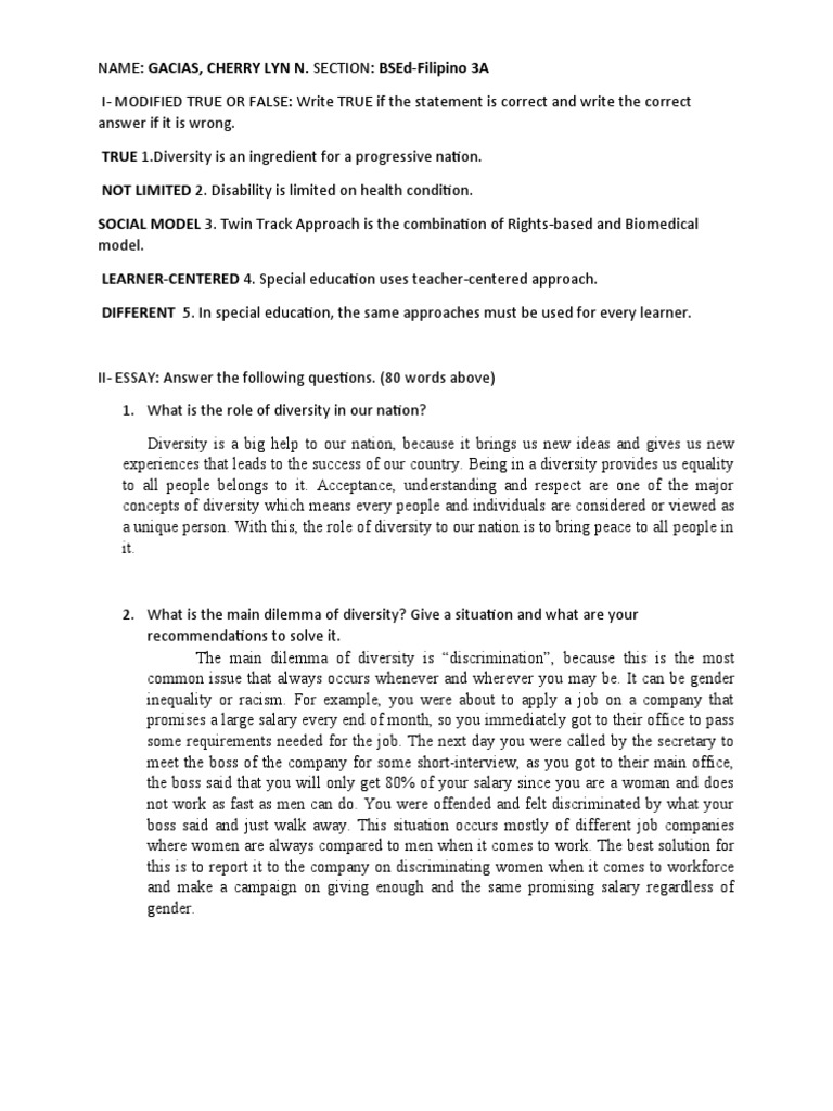Exaaaaaaaaaaaaam | PDF | Differentiated Instruction | Disability