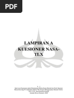Kuesioner Nasa TLX | PDF