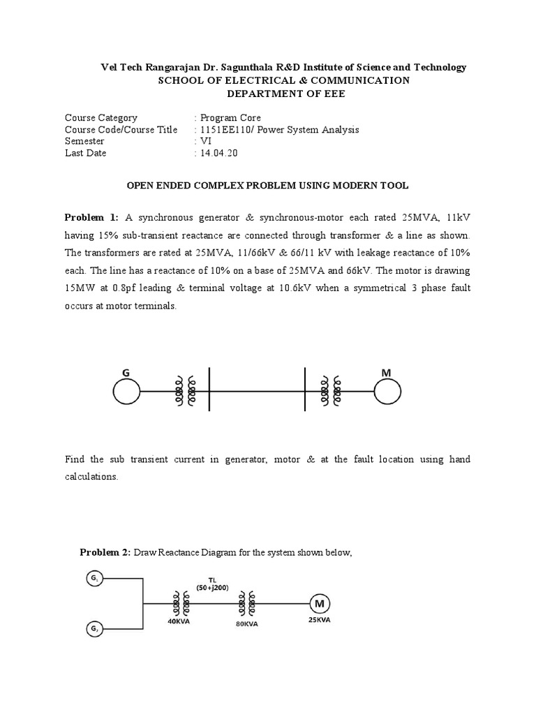 Open Ended Problem PSA | PDF