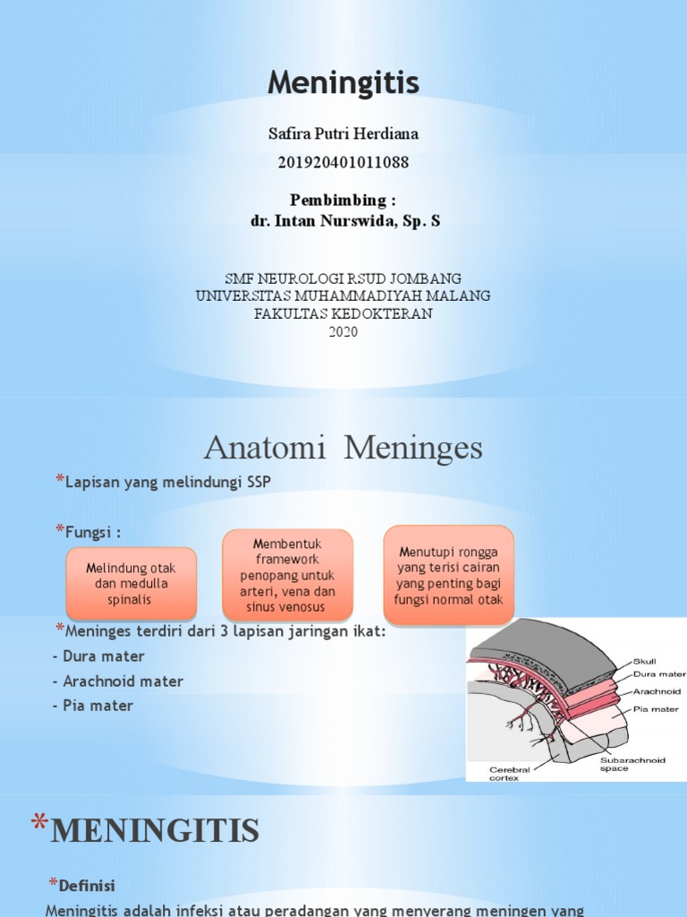 Trias Ensefalitis dalam Meningitis | PDF