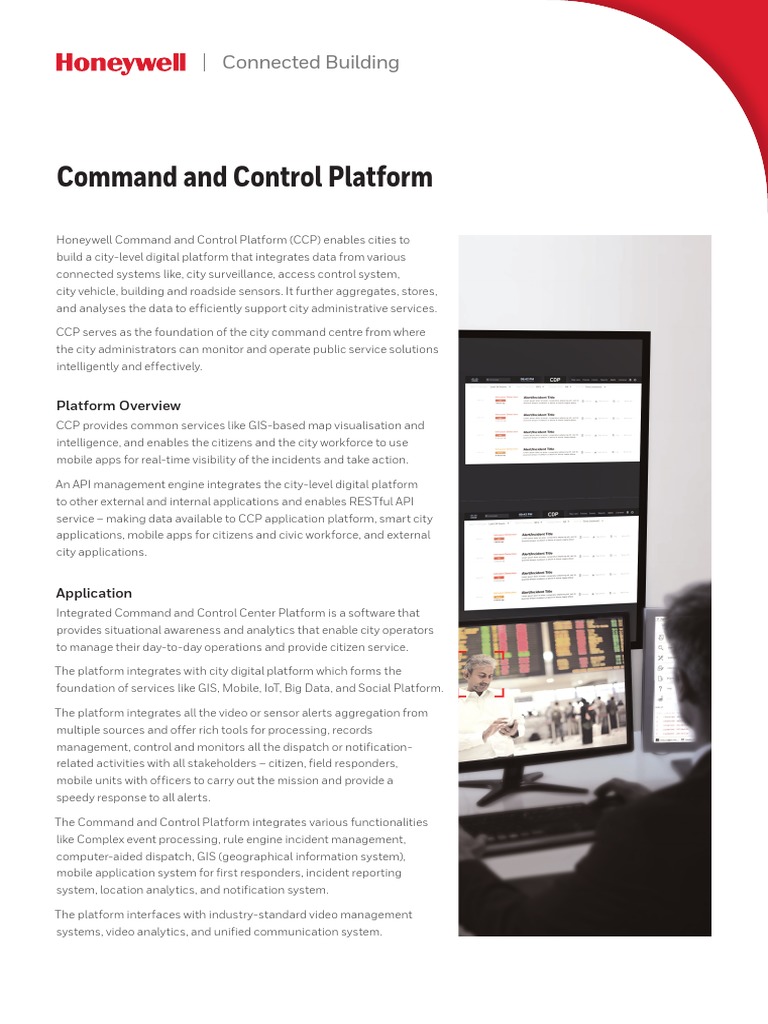 Command and Control Platform: Connected Building | PDF | Internet Of ...