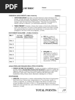 AP World History LEQ Scoring Guide | PDF | Argument | Cognition