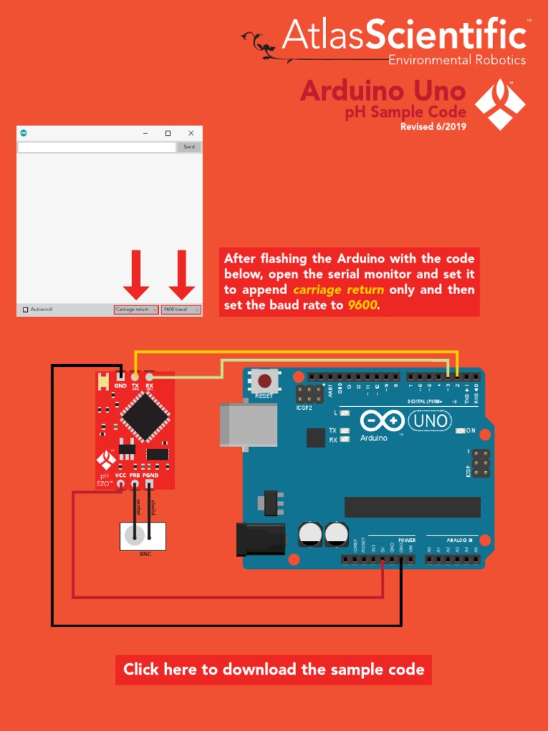 Arduino Uno: PH Sample Code | PDF | Arduino | Computing