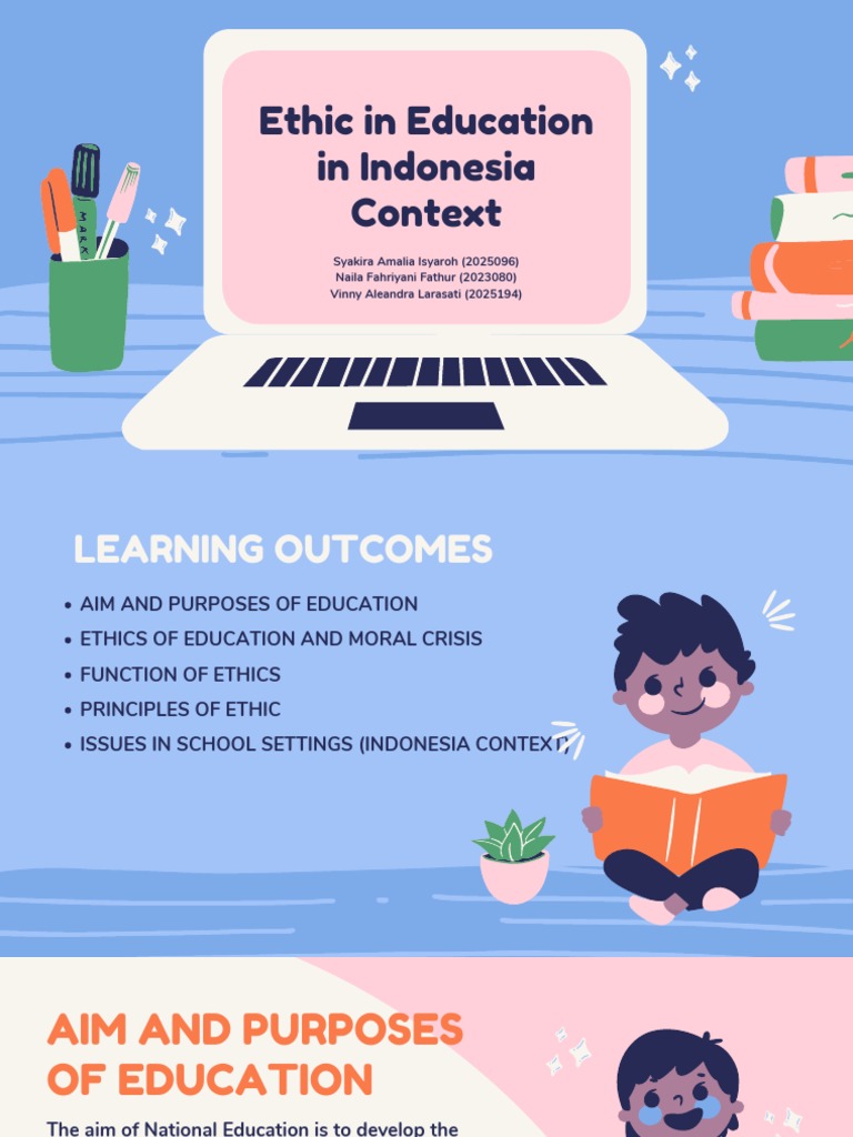 Indonesian Education Ethics | PDF | Literacy | Value (Ethics)