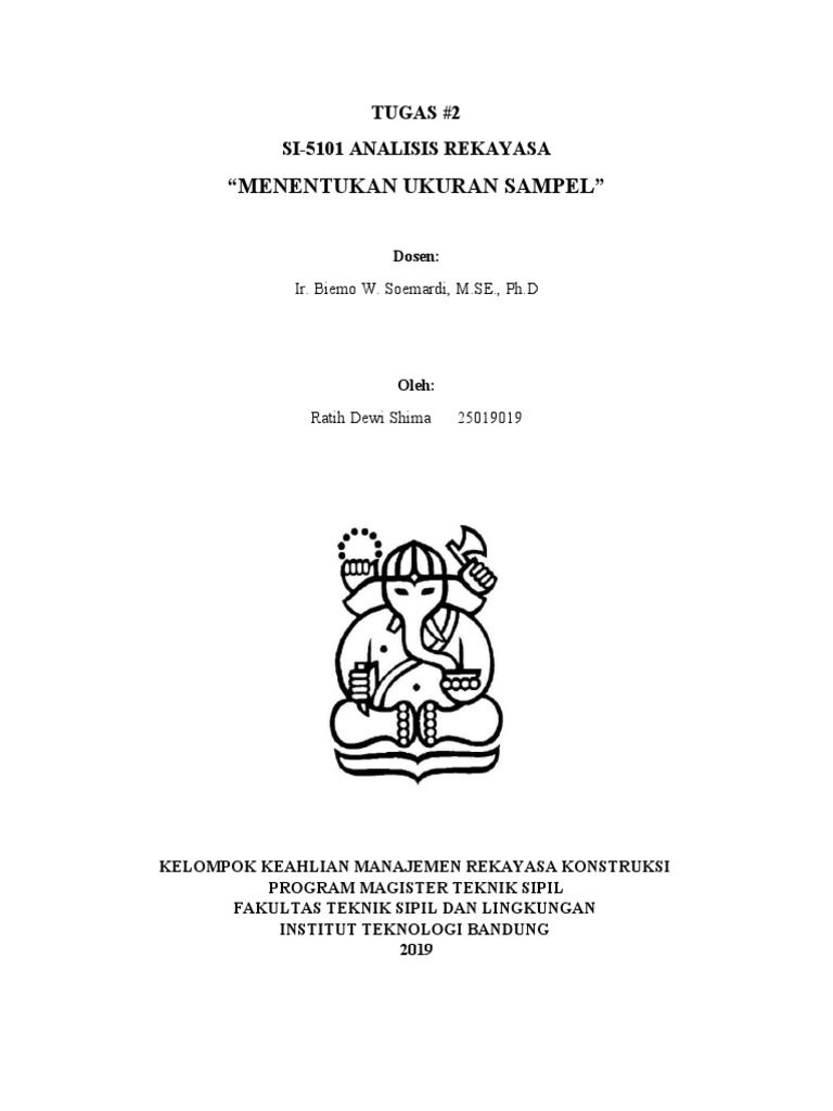 TUGAS #2 - Rumus Sample Size | PDF