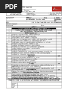 Chiller Checklist | PDF | Heat Exchanger | Air Conditioning