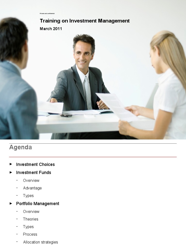Investment Management Training Overview | PDF | Investing | Investment Fund