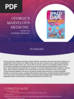 Georges Marvellous Medicine Lesson Ideas | PDF