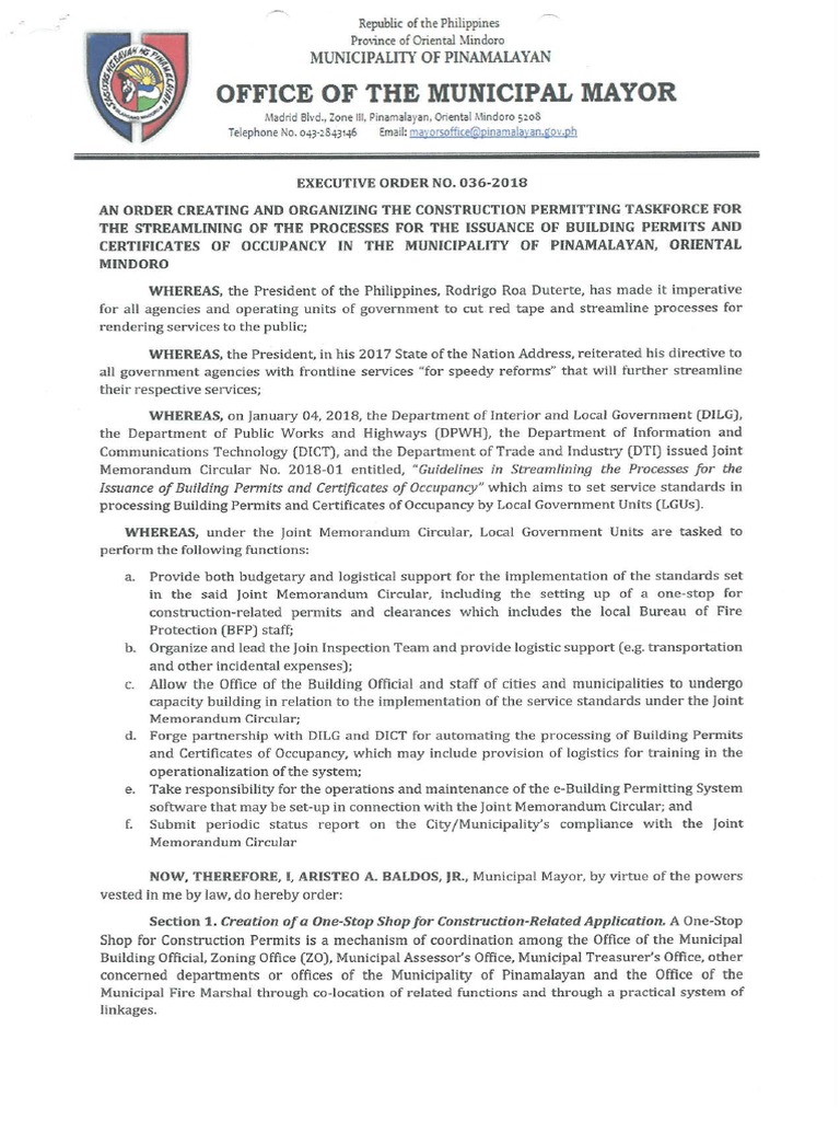 Executive Order | PDF