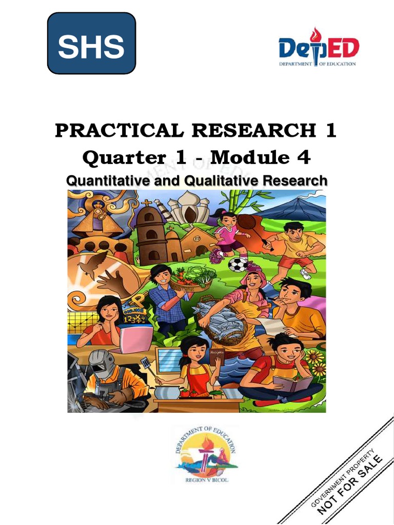 Practical Research1 - Q1 - M4-Differentiating Quantitative From Qualitative Research | PDF ...