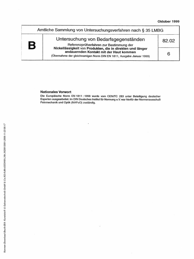 Din 1811 | PDF