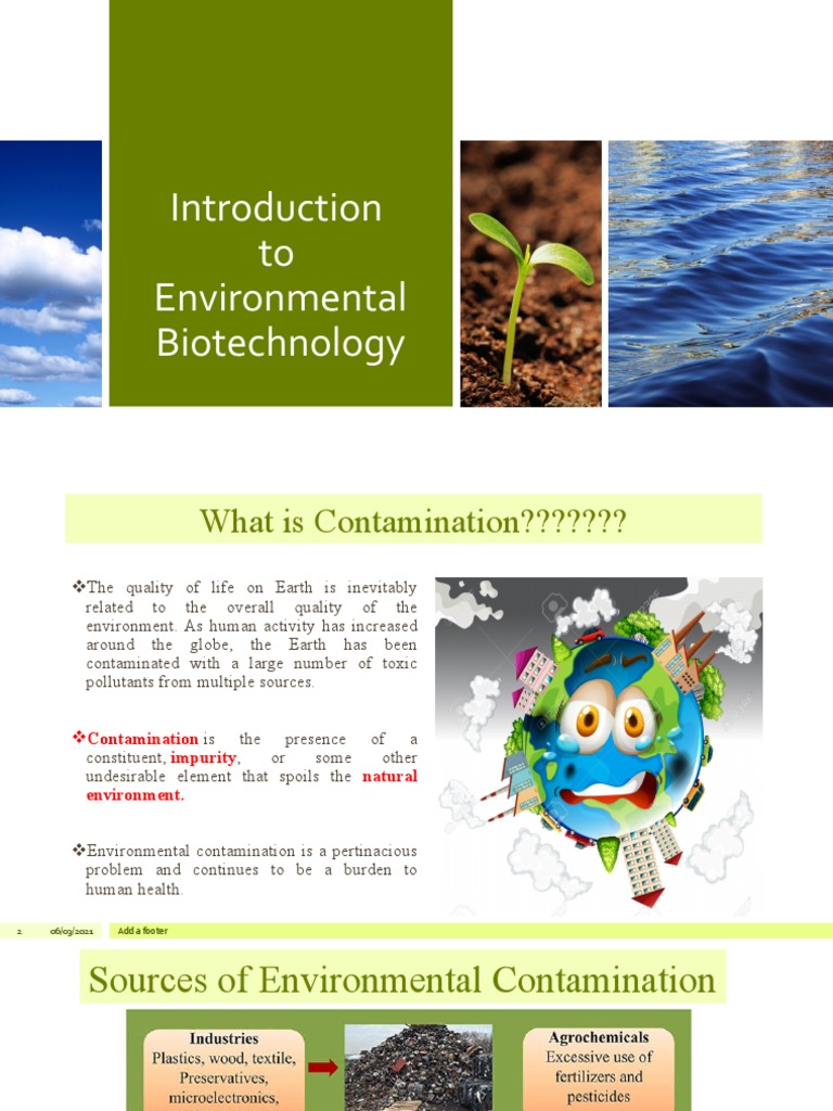 Introduction To EB | PDF | Air Pollution | Water Pollution