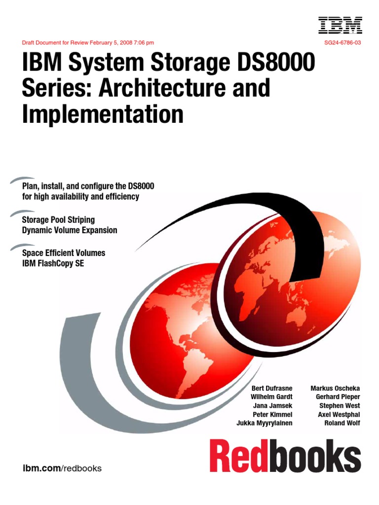 IBM System Storage DS8000 Series Architecture and Implementation ...