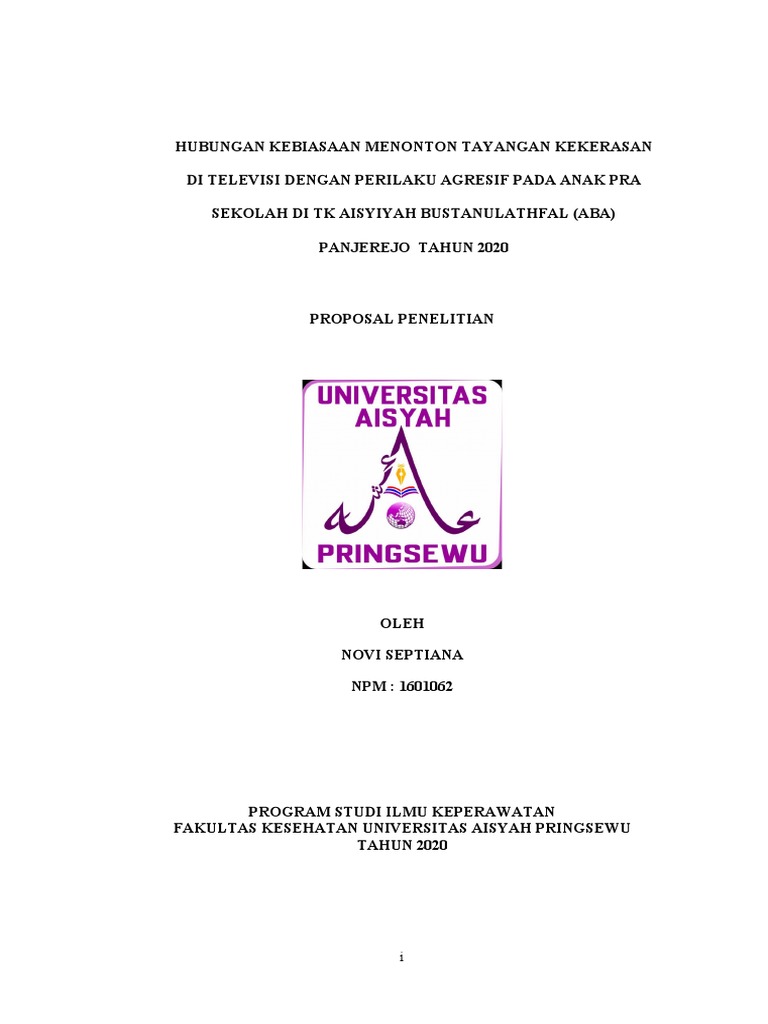 Endi Lampiran Proposal | PDF