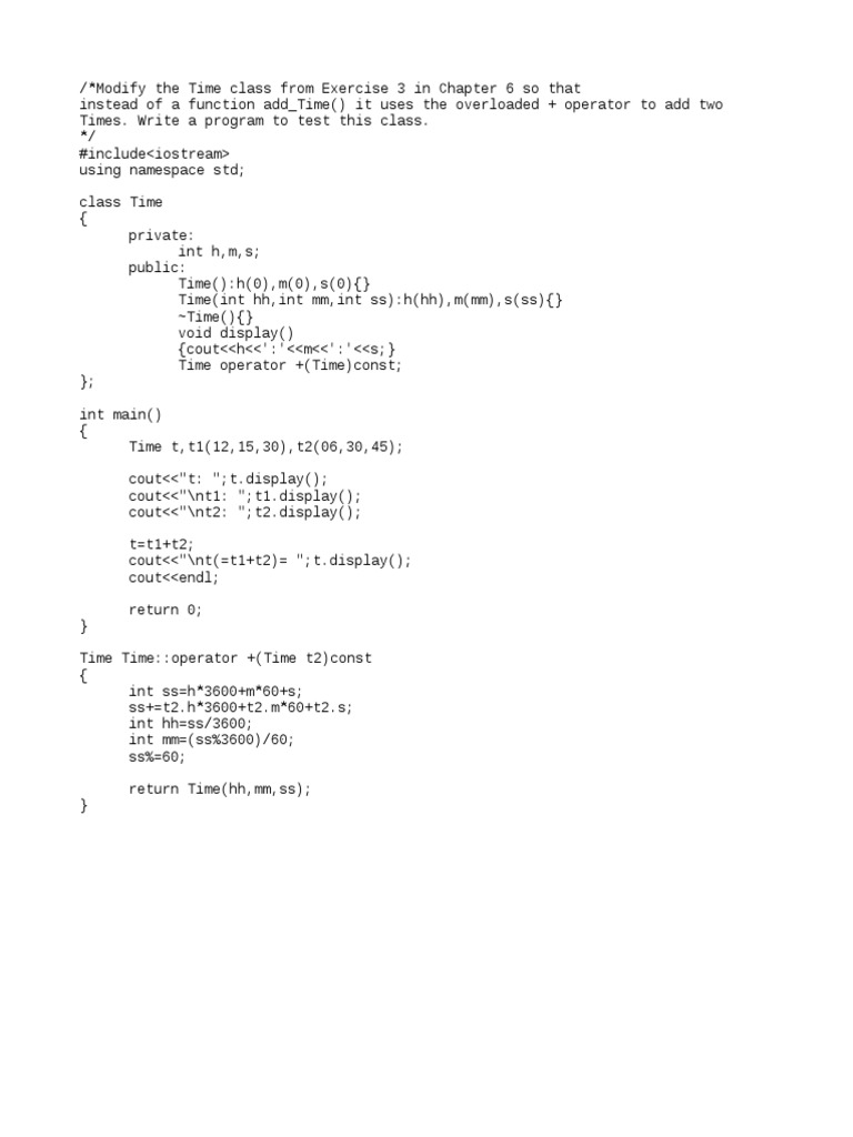 C++ Robert Lafore q3 Chap 8 | PDF
