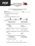 FILIPINO Grade 2 Periodical Test With TOS Edited | PDF