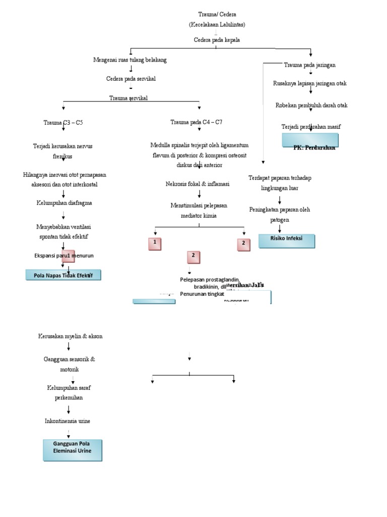 PATHWAY Trauma Servikal Dikonversi | PDF