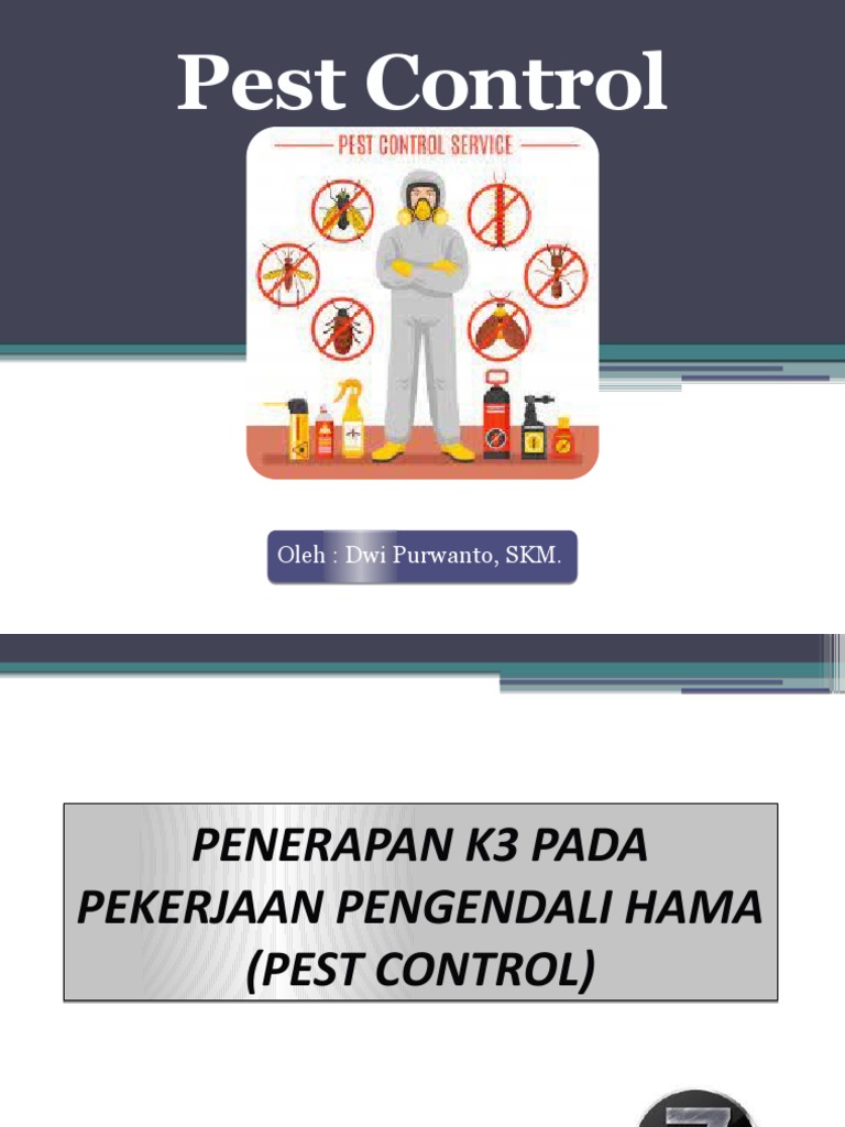 Pest Control 7 Penerapan K3 Pada Pest Control Pdf