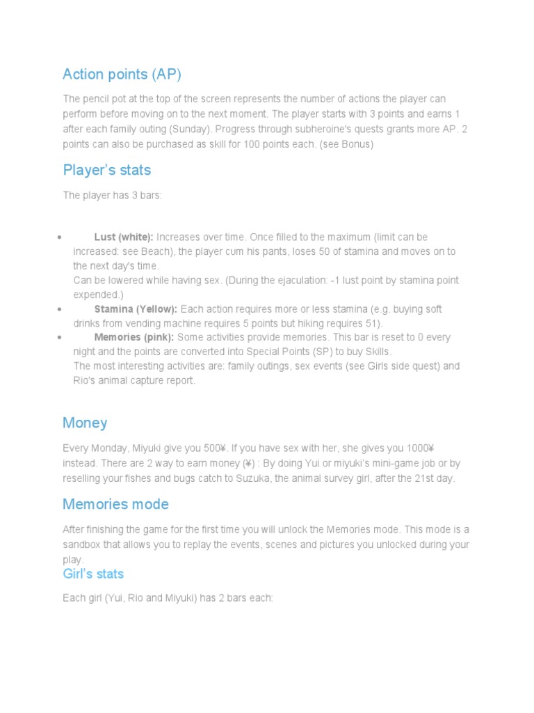 A Detailed Guide to Character Progression and Game Systems in a Visual ...