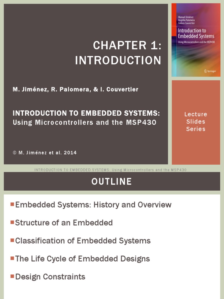 Introduction To Embedded Systems: Using Microcontrollers and The MSP430 | PDF | Embedded System ...