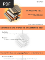 Narrative Template and Scaffold | PDF | Narrative