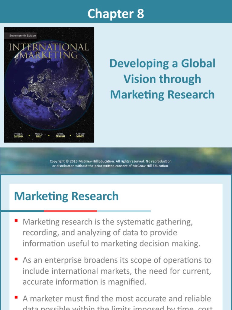 Developing A Global Vision Through Marketing Research | PDF | Marketing ...
