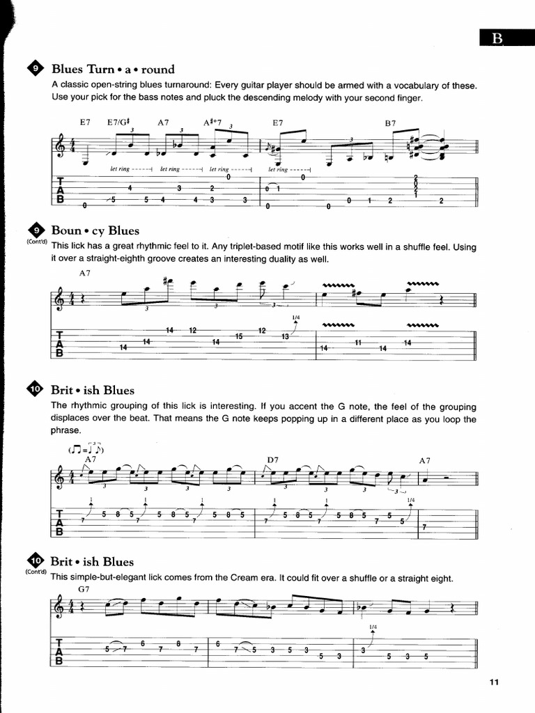 Guitar Licks | PDF