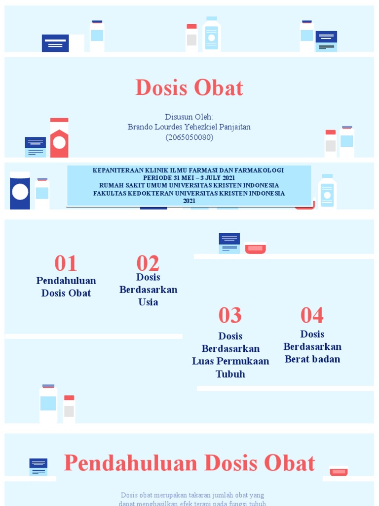 Dosis Obat dan Keamanannya | PDF