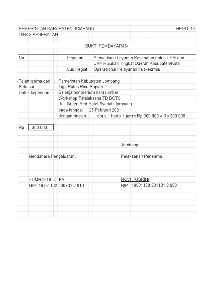Template SPJ Narsum | PDF