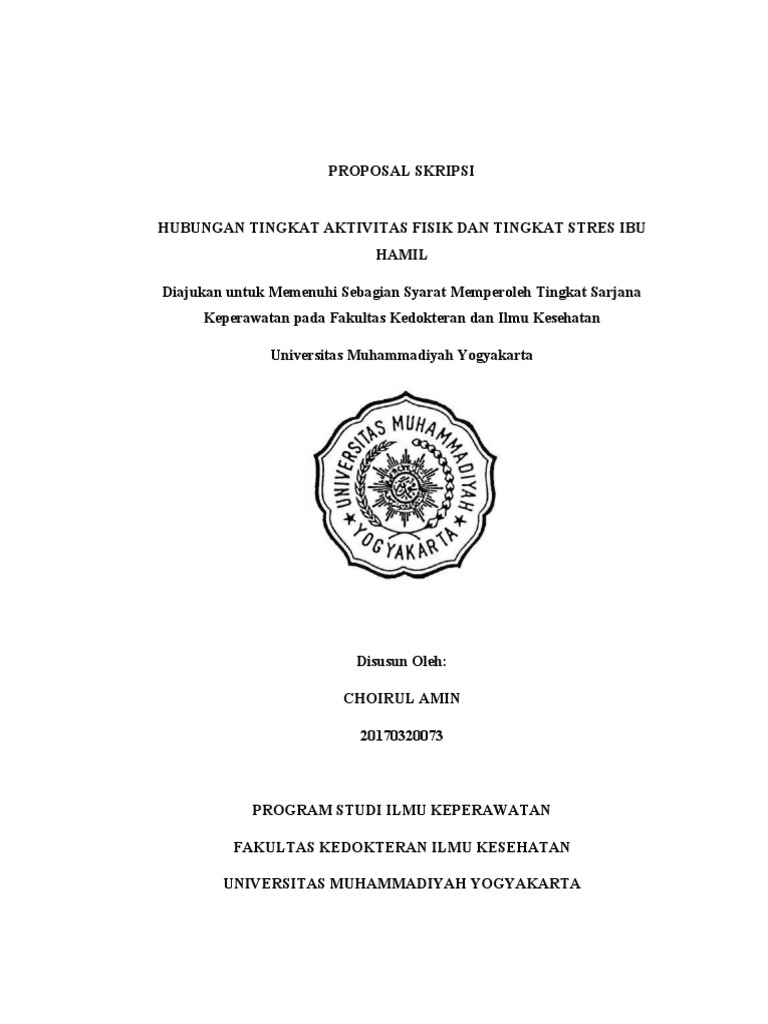 Proposal Skripsi | PDF