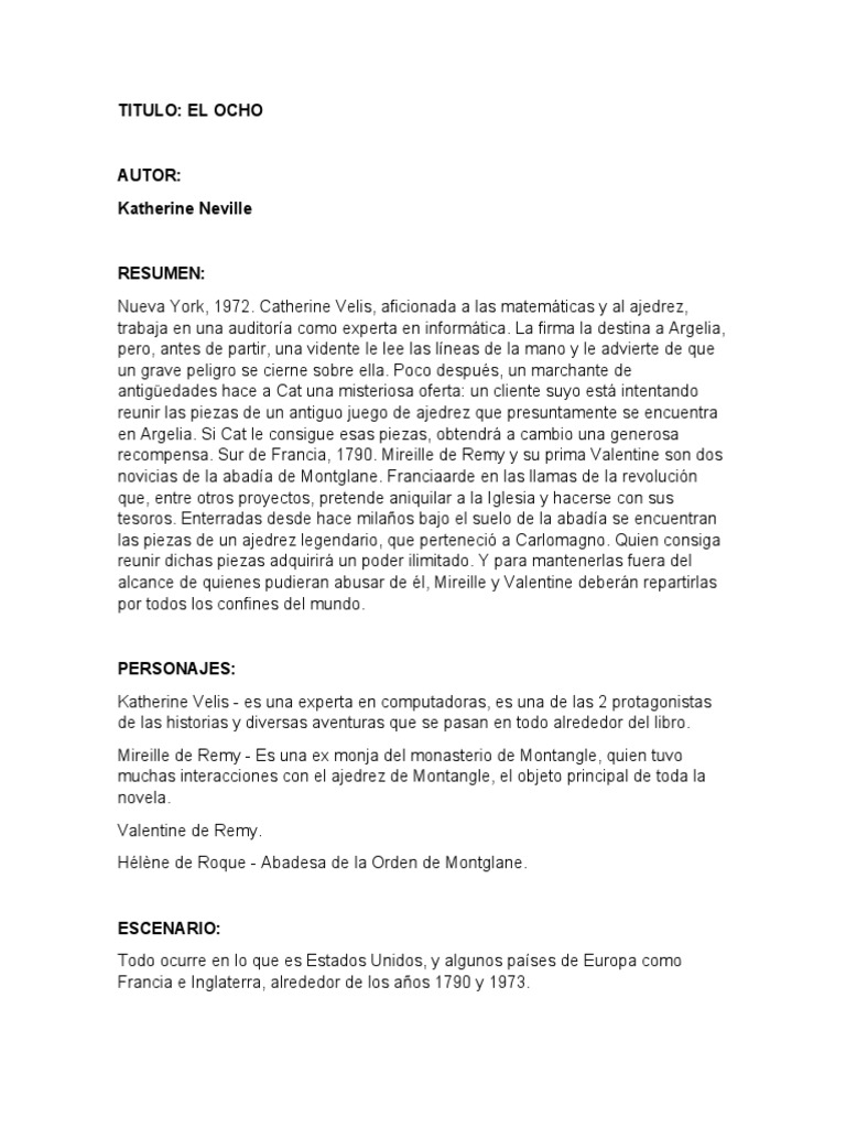 Libro El Ocho | PDF | Science | Ciencia y Tecnología