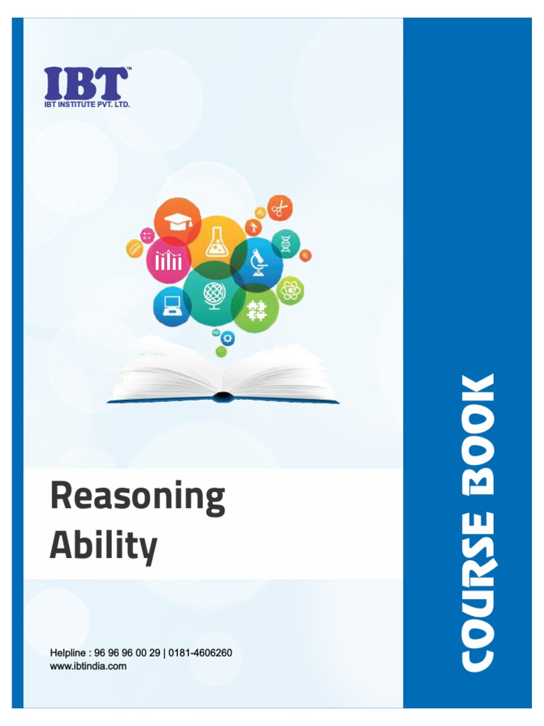 Reasoning Ability Course Book | PDF | Analysis | Logical Truth