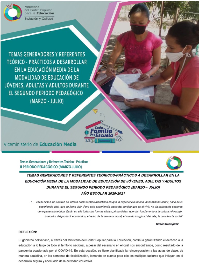 EJAA-TEMAS GENERADORES Periodo II 2020-2021 | PDF | Multiculturalismo ...