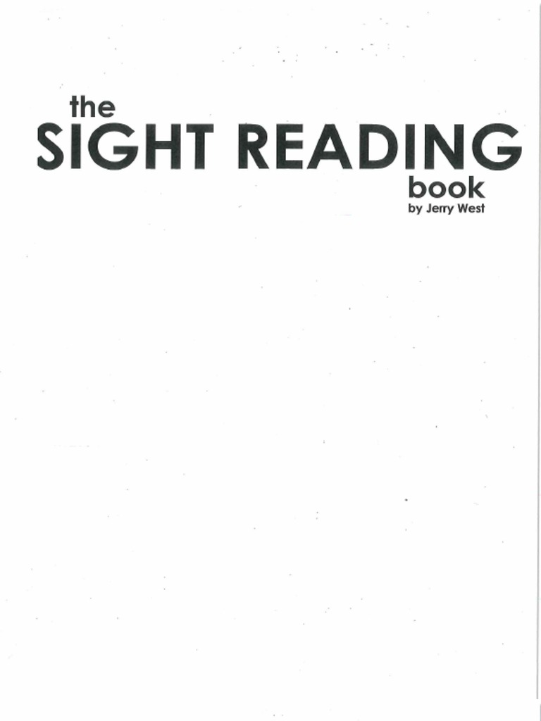 The Sight-Reading Book For String Orchestra - Violin 1 | PDF